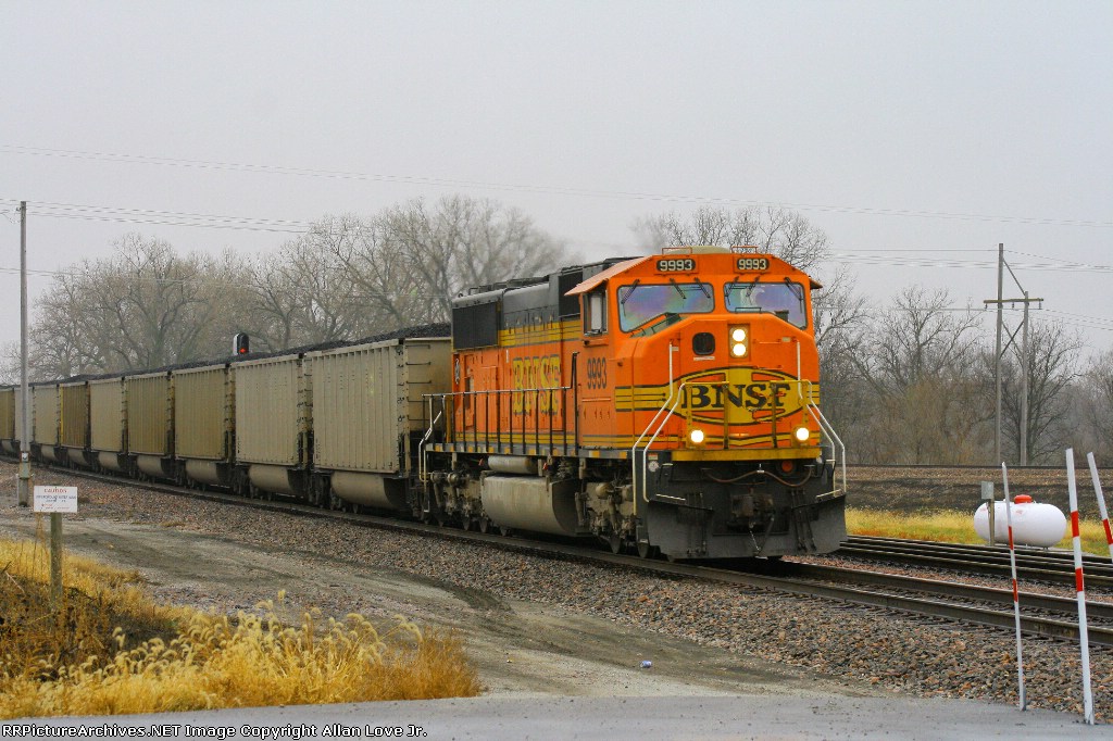 BNSF 9993 EAST
